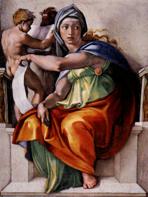 Michel-Ange : Sibylle Delphique